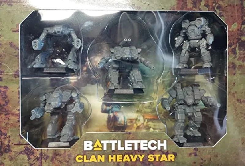 Battletech Clan Heavy Star [::] Let's Play Games NZ