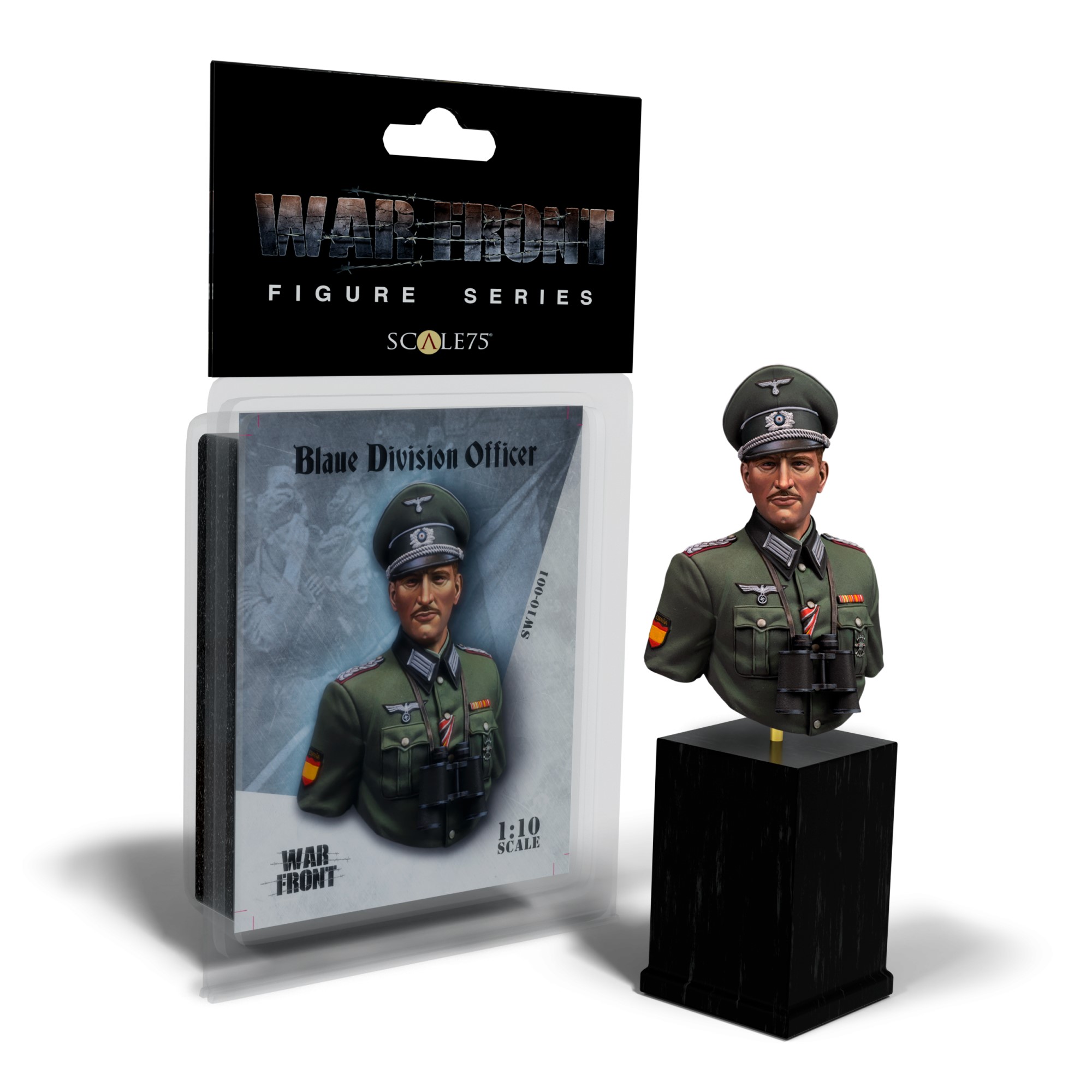 Scale 75 - Busts - Warfront - Blaue Division Officer 1:10 [::] Let's ...