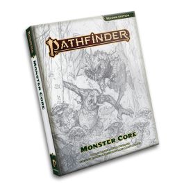 Pathfinder Second Edition Remaster: Monster Core Sketch Cover [::] Let ...