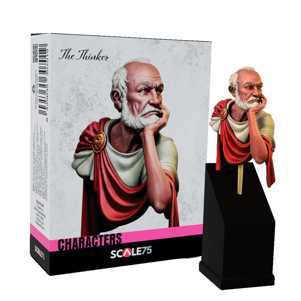 Scale 75 - Busts - Character - The Thinker 1:12 [::] Let's Play Games NZ